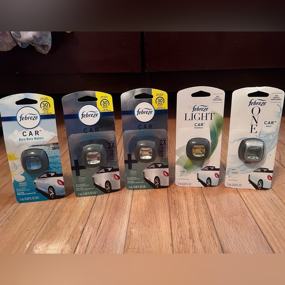 Febreze | Other | Febreze Car Air Fresheners 5 Air Fresheners Total ...